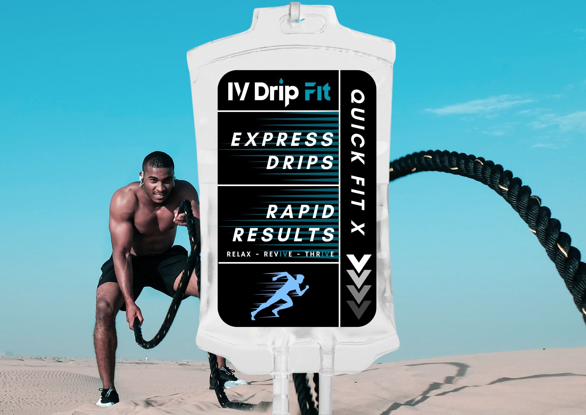 Quick Fit X - Attack Your Limits - IV Drip Fit